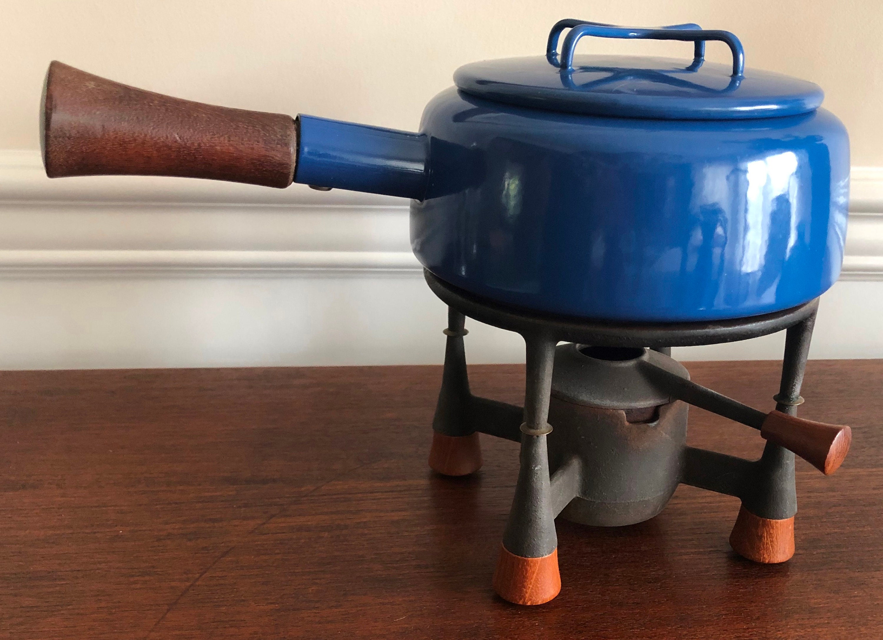 Dansk Designs IHQ Jens Quistgaard Kobenstyle Cast Iron Blue Enamel ...