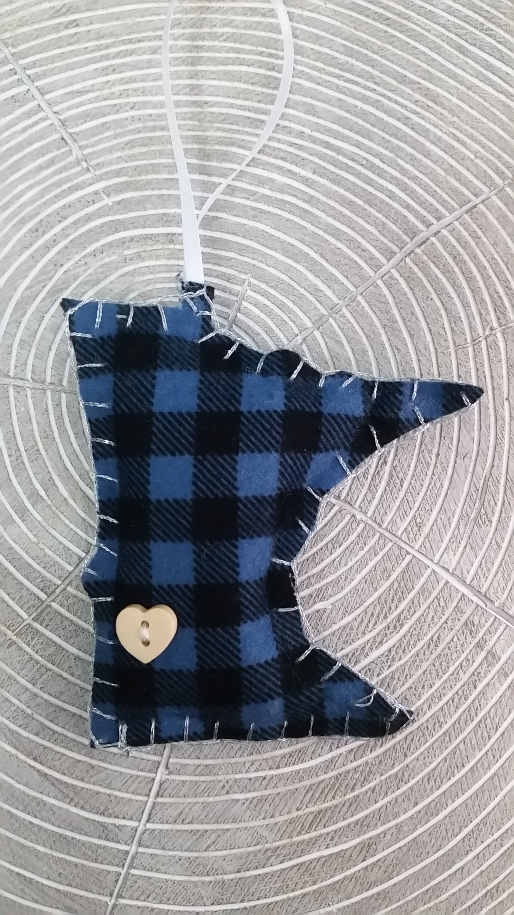 Custom Plaid Minnesota Handmade Ornaments - Etsy