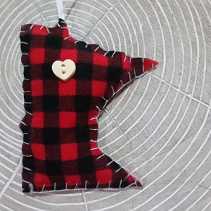 Custom Plaid Minnesota Handmade Ornaments - Etsy