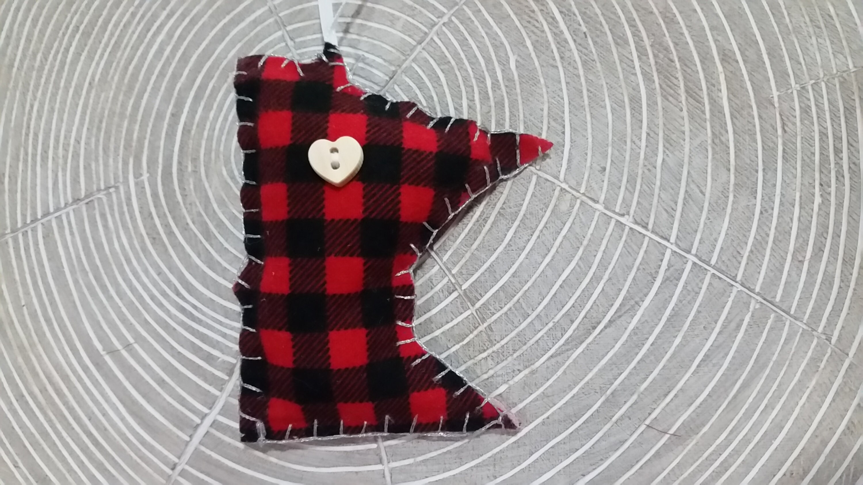 Custom Plaid Minnesota Handmade Ornaments - Etsy