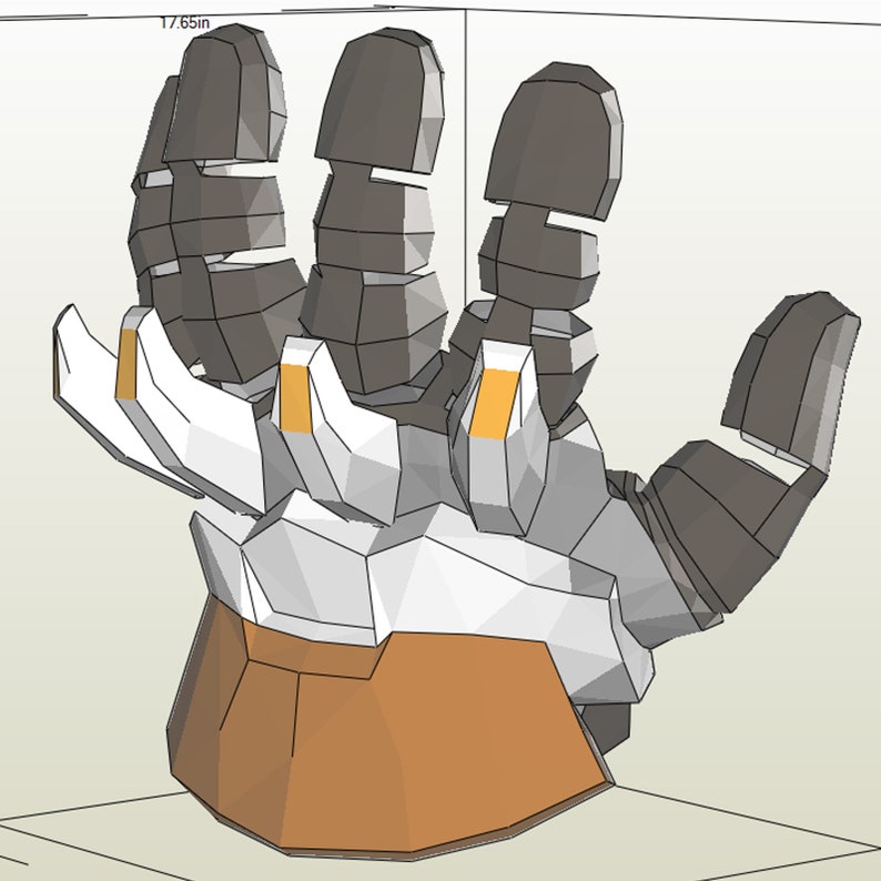 Overwatch Reinhardt Lionhardt/stonehardt Armor Pepakura - Etsy