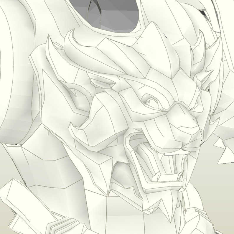 Overwatch Reinhardt Lionhardt/stonehardt Armor Pepakura - Etsy