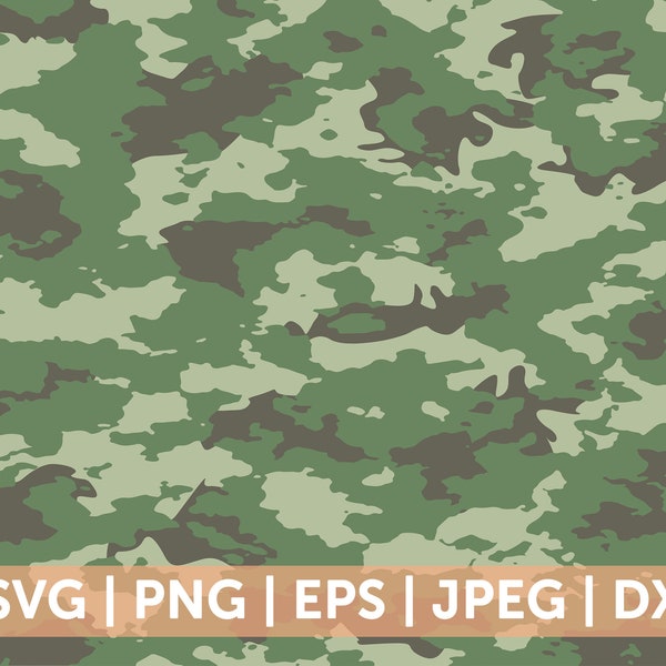 Camo Background Svg - Etsy