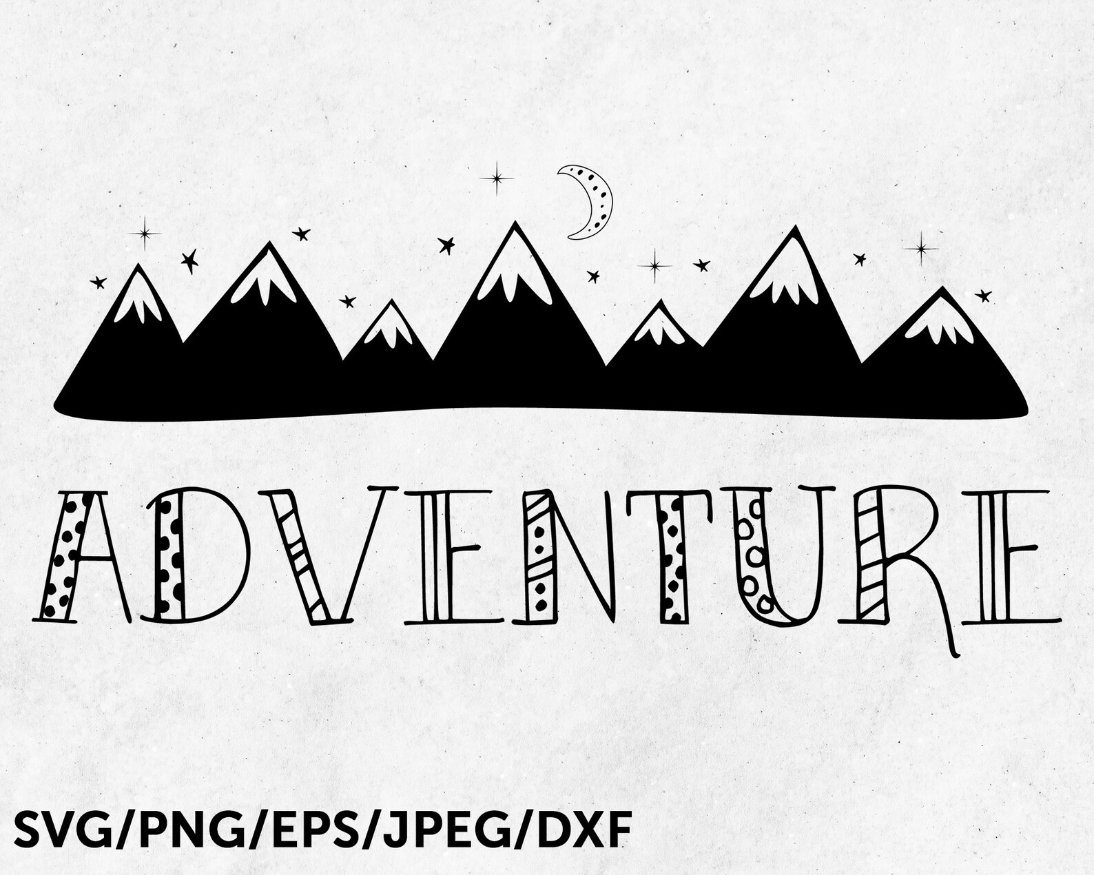 Adventure Svg Adventure Awaits SVG Wild Svg Mountain SVG | Etsy