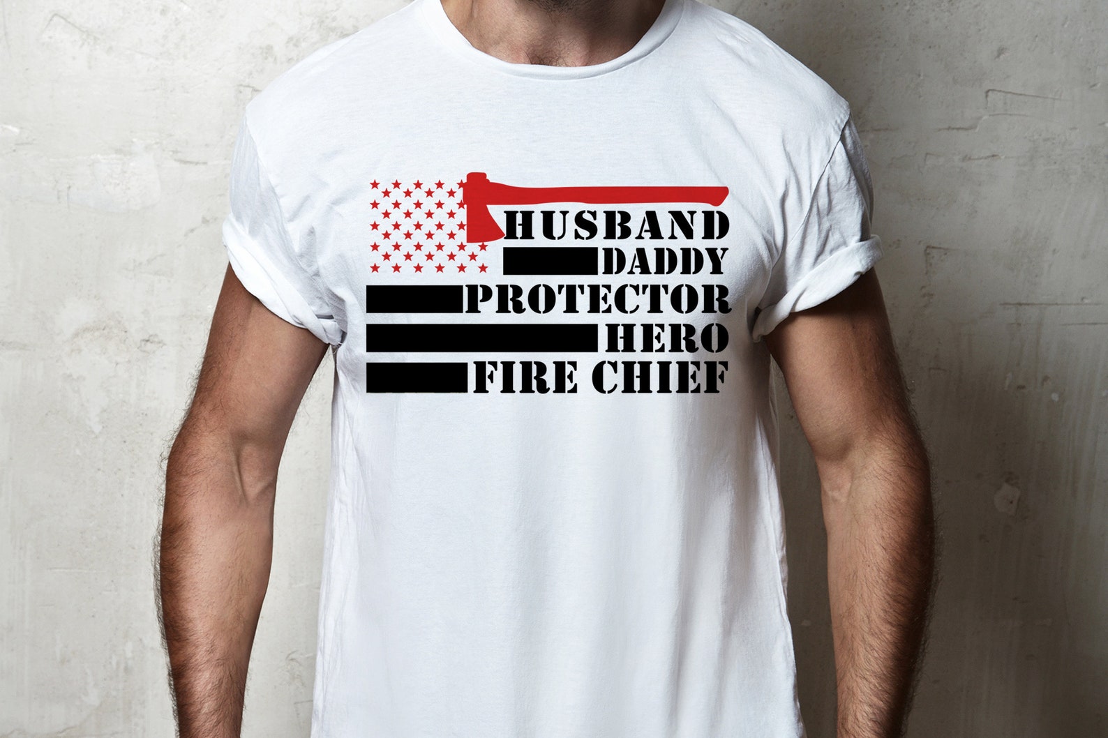 Fire Chief Dad Svg Dad Svg Father's Day Svg Fire Chief | Etsy