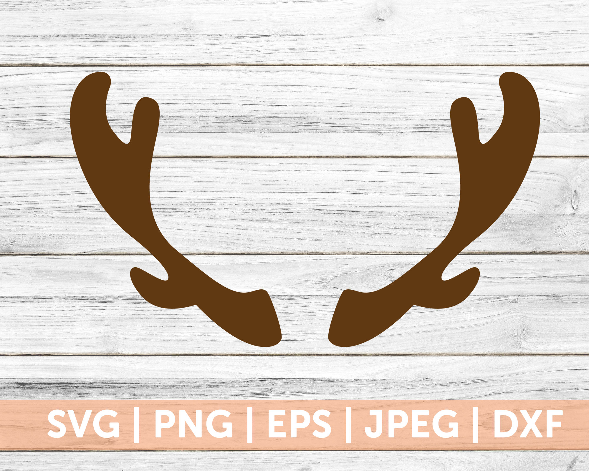 Antlers Svg Deer Svg Christmas Svg Reindeer Svg Reindeer Etsy