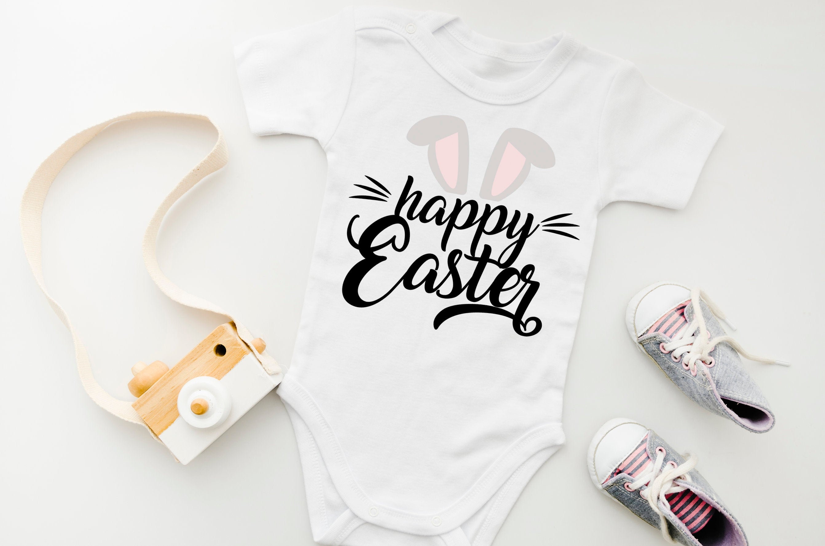 Happy Easter SVG Bunny SVG Rabbit Svg Bunny Ears Svg | Etsy