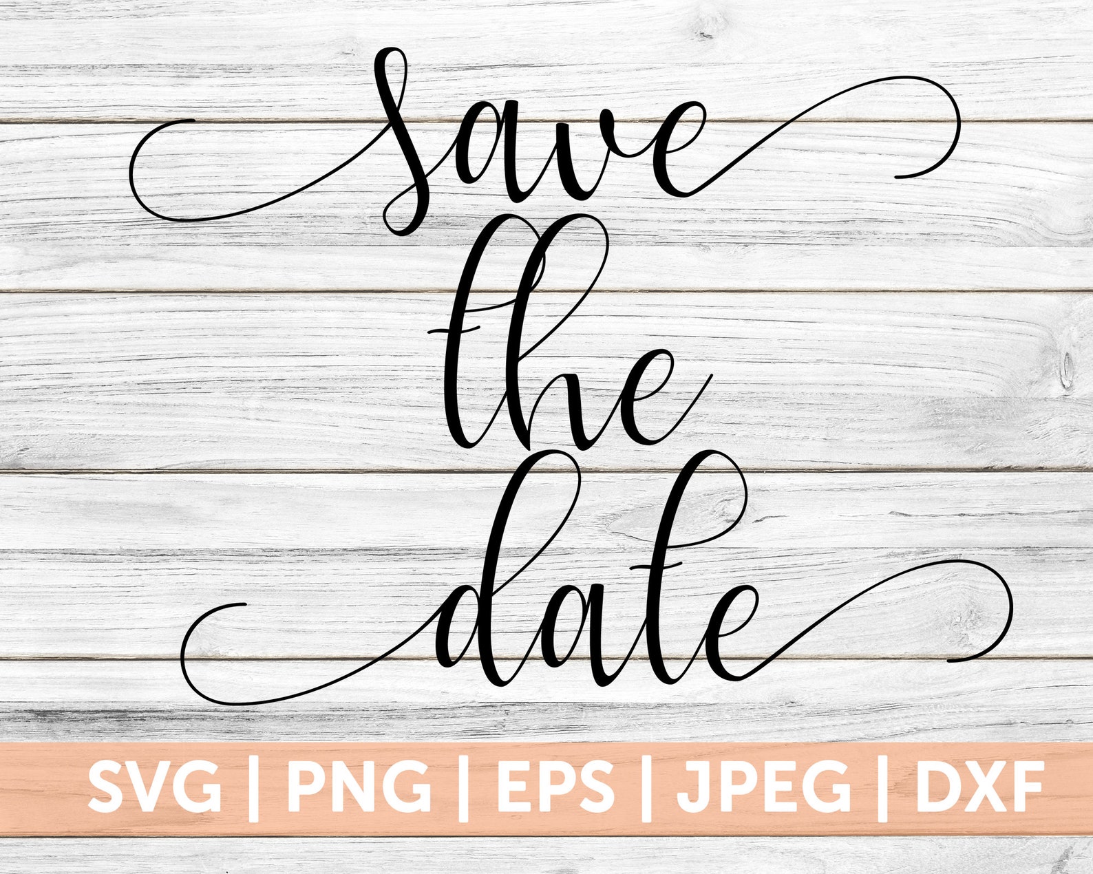Save the Date Svg Save the Date Svg Cut File Cricut Cut - Etsy