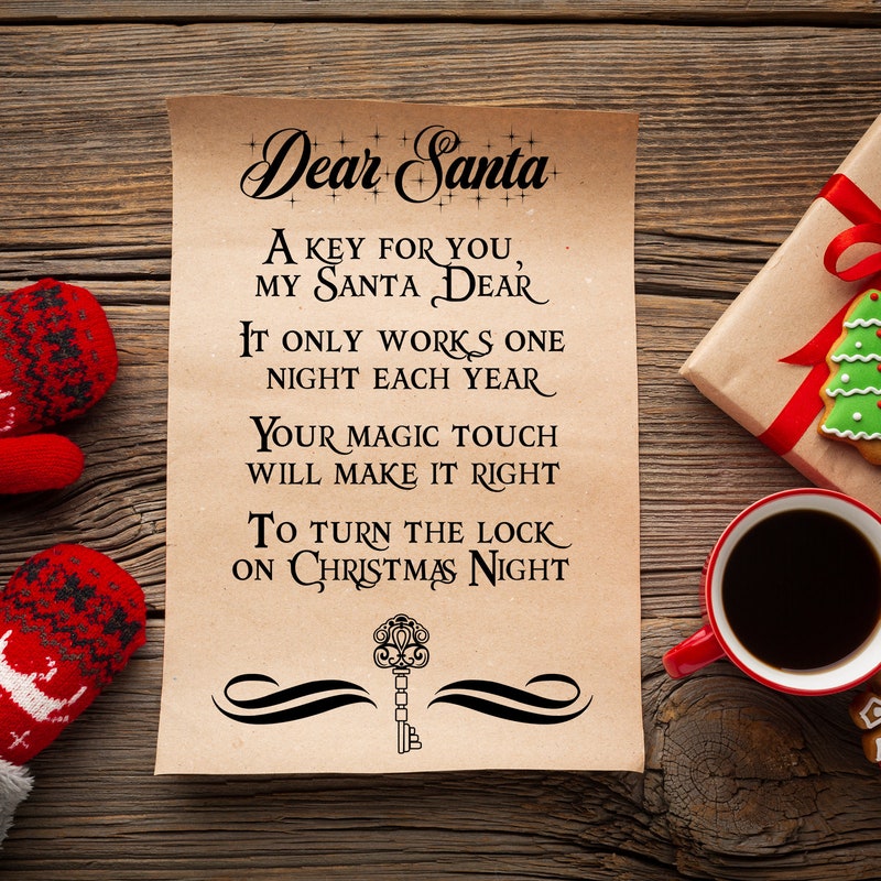 Santa's Magic Key - Etsy