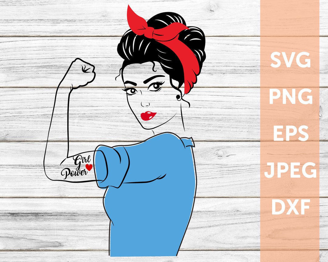 Girl Power Svg, Official Girl Power Svg, Girl Boss Svg, Mom Svg, Strong ...
