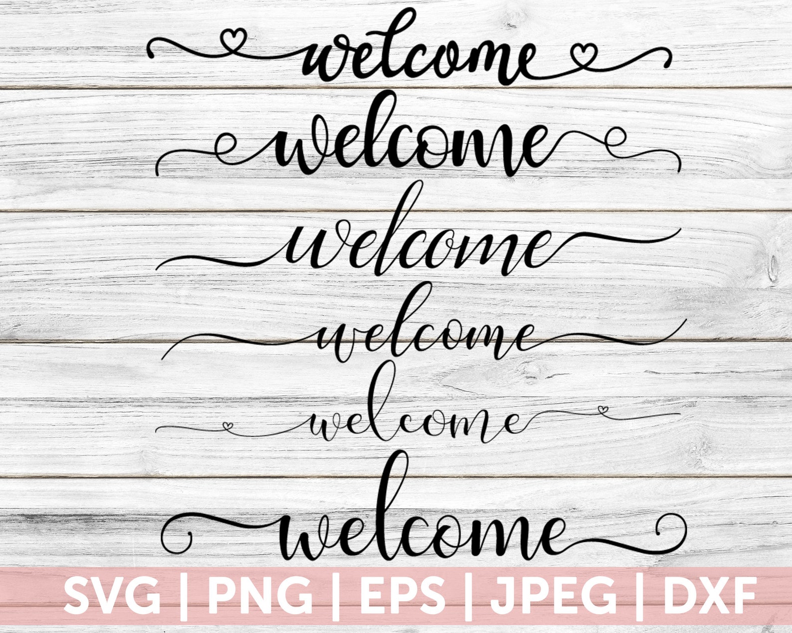 Welcome Bundle Svg Home Decor Svg Welcome Sign Svg Welcome - Etsy