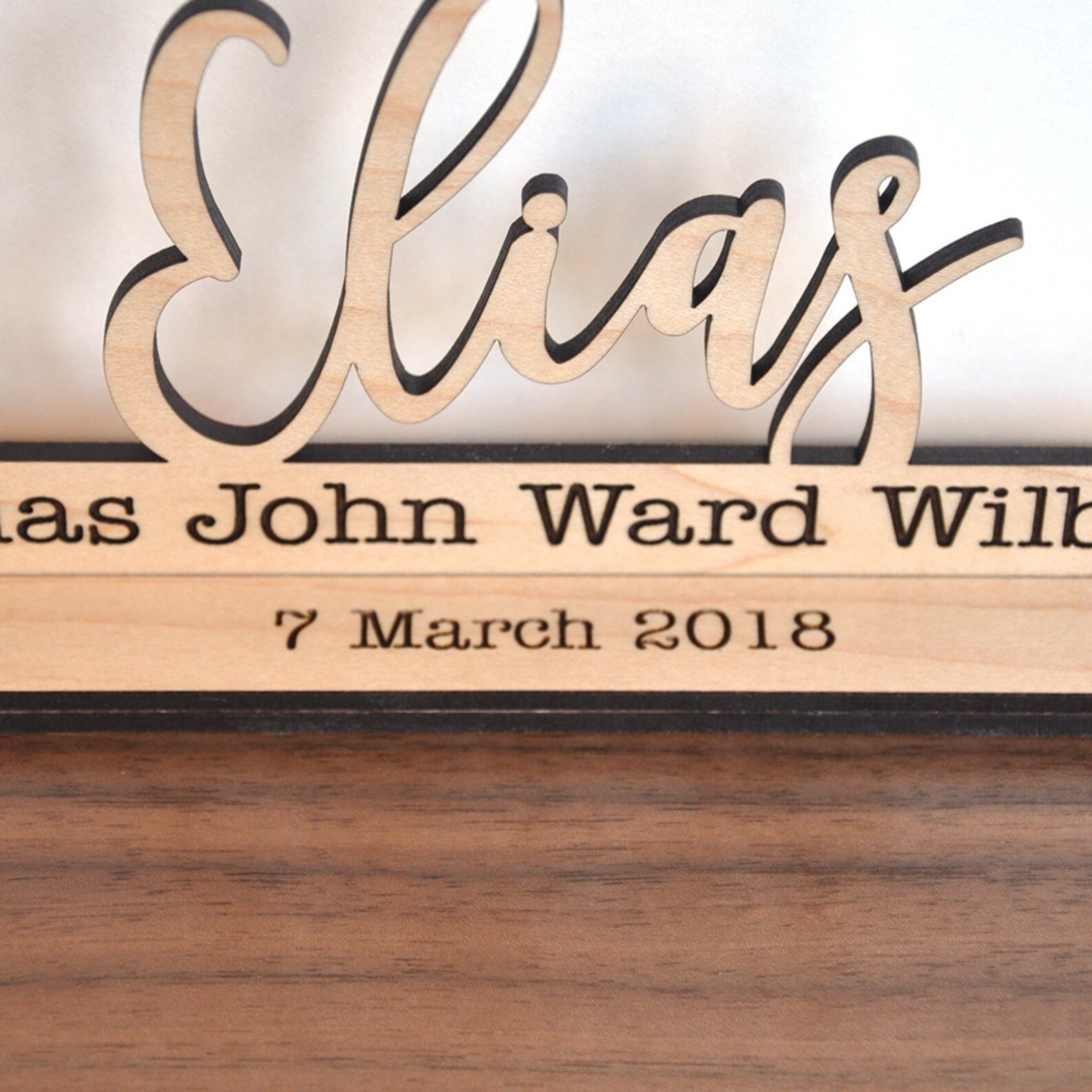 Personalized Name Plate Sign Desk Name Sign Script Name | Etsy