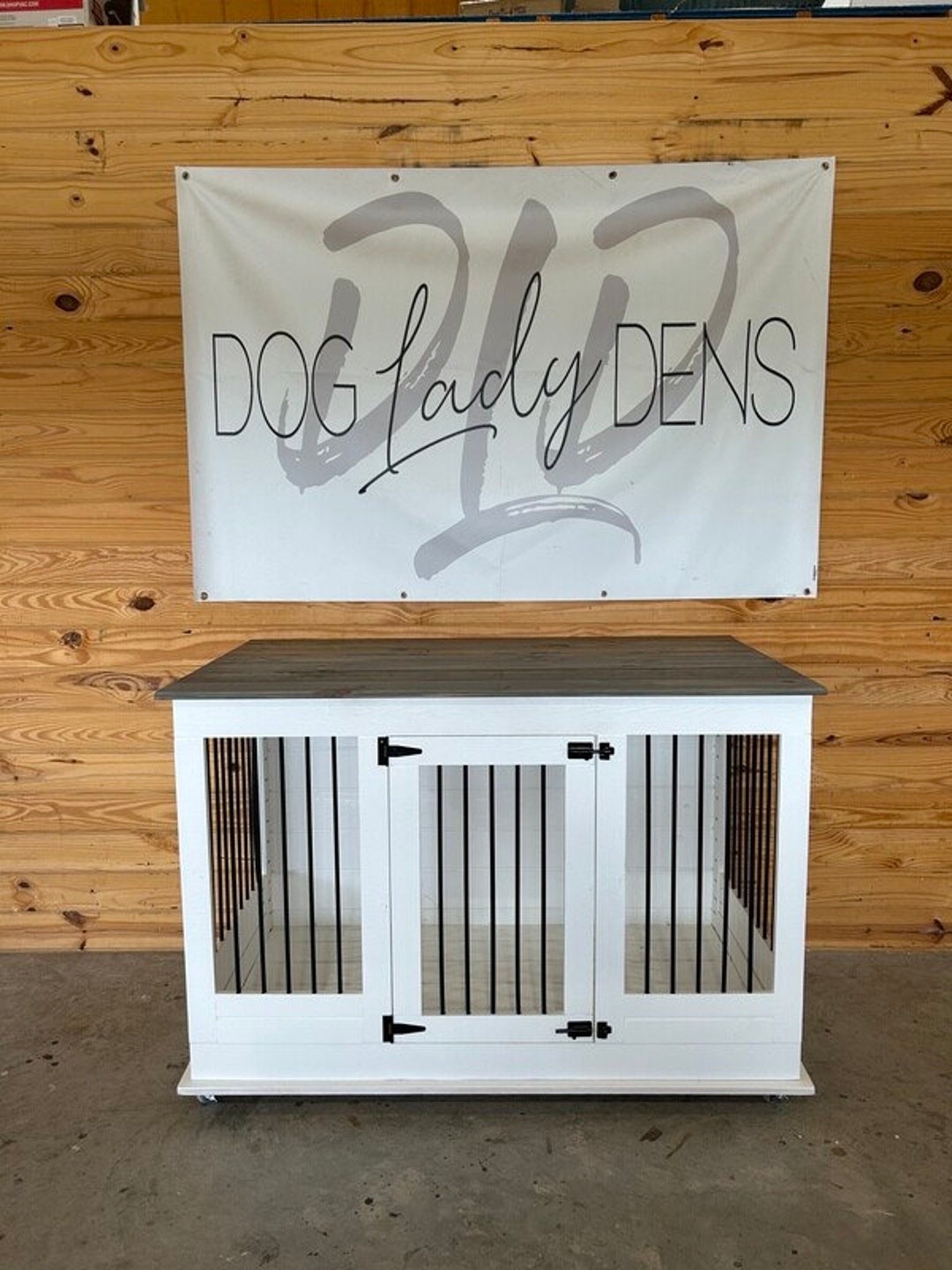 Luxury Dog Crate Furniture Ready to Ship Collection 0031 - Etsy
