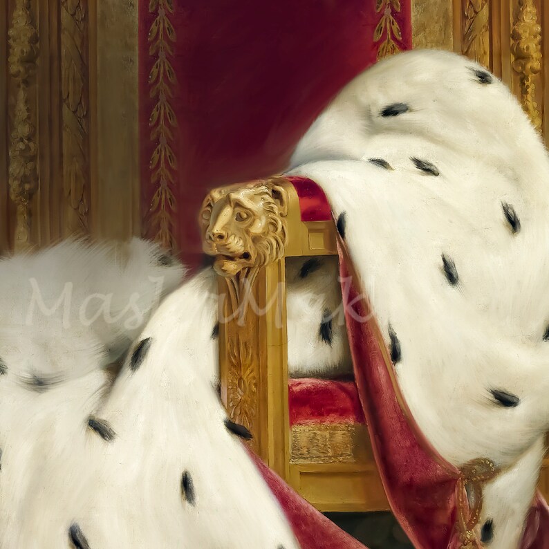Animal Throne Pet Photo Backdrop, Royal Pet Portrait Template Photoshop ...