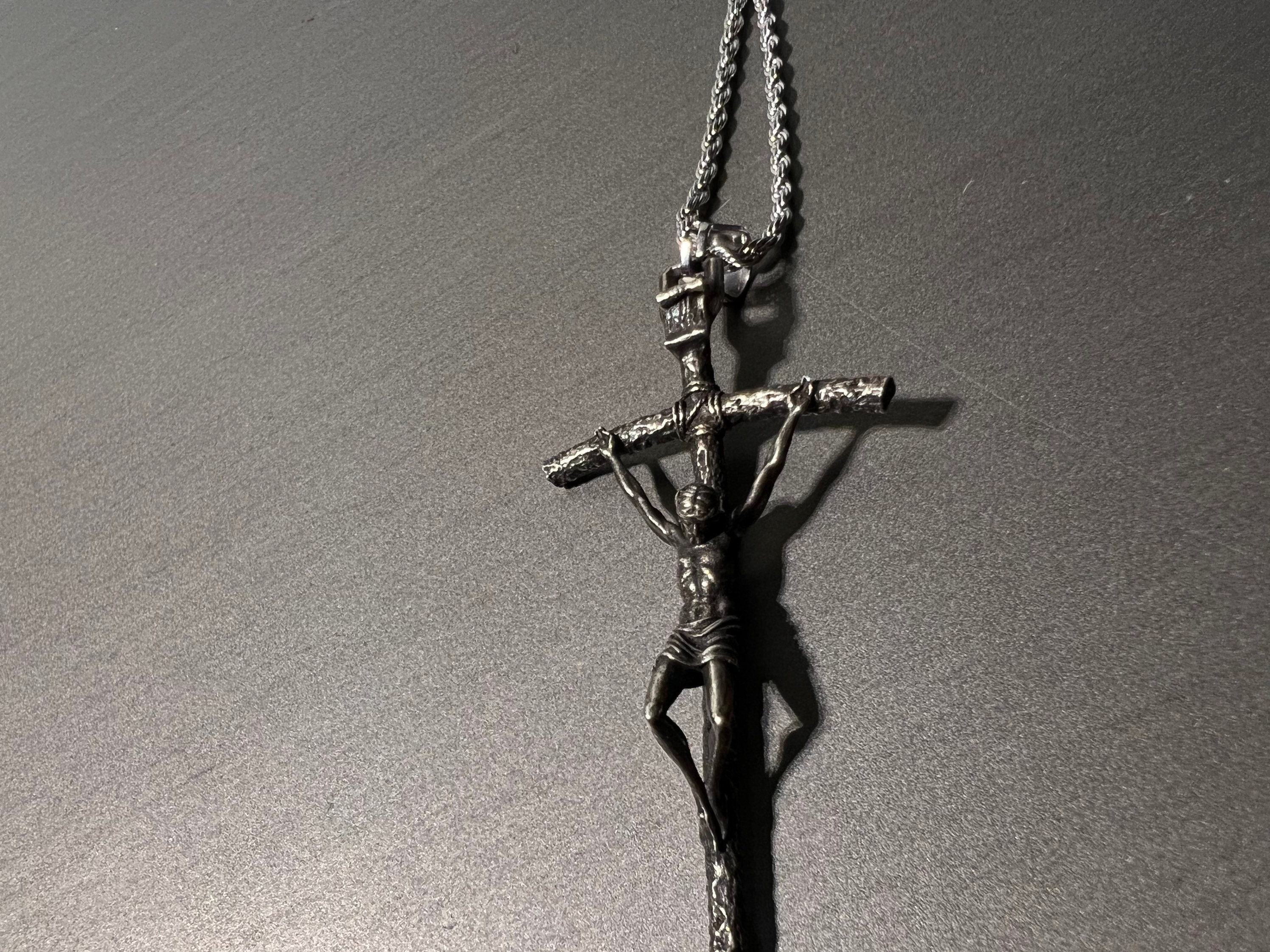 John paul ii crucifix necklace store