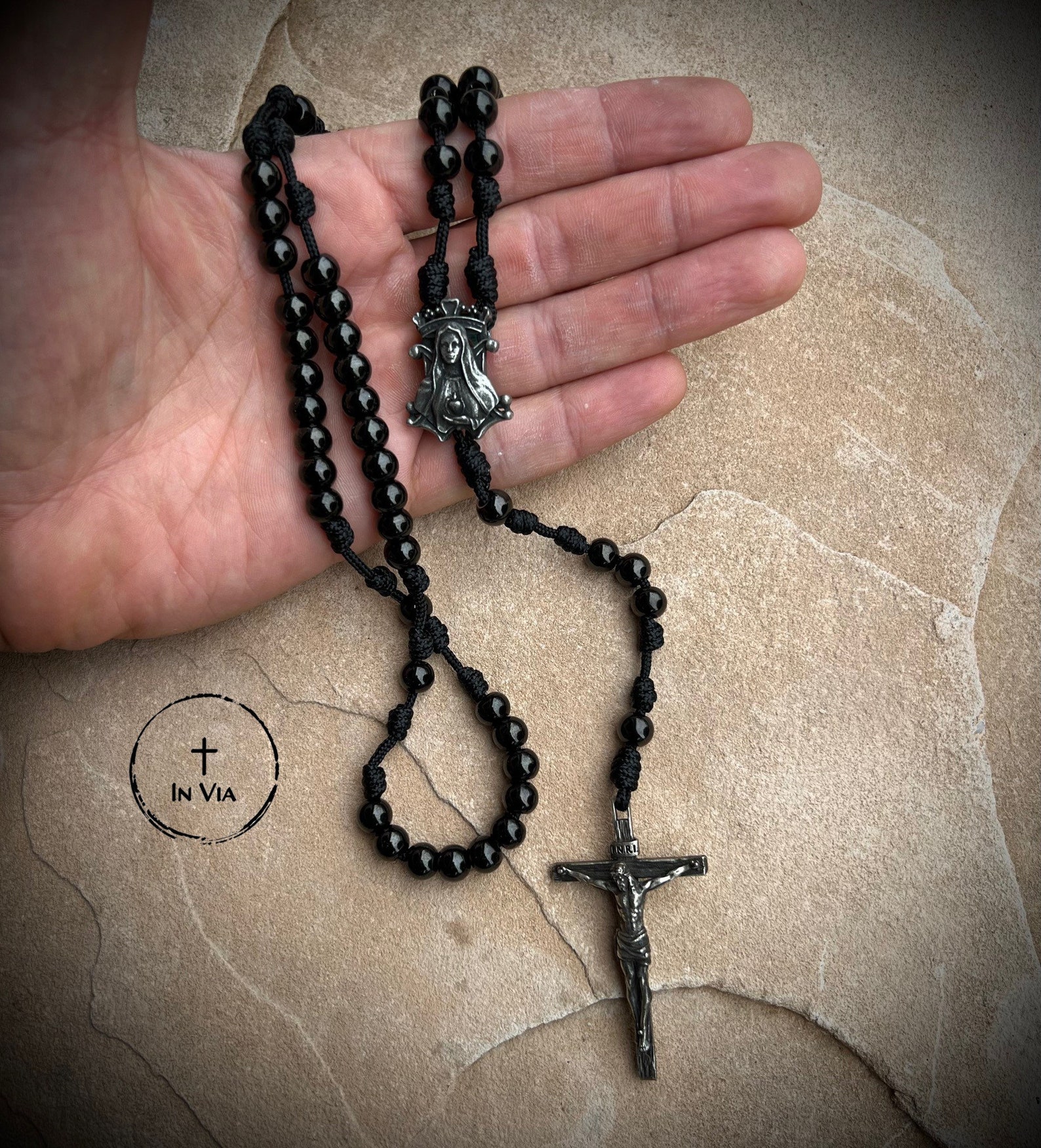 The in via Blessed Mother Rosary Designed by Epic Daily Catholic ...