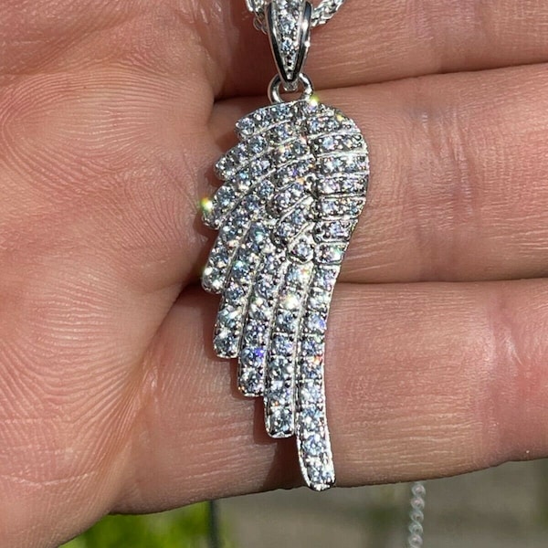Angel Wing Pendant - Etsy