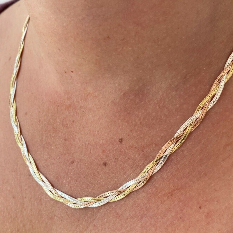 Multi Color Twist Chains - Etsy UK