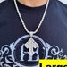 Iced Out Baguette Moissanite Gothic Cross Pendants 3 Sizes for Men or ...
