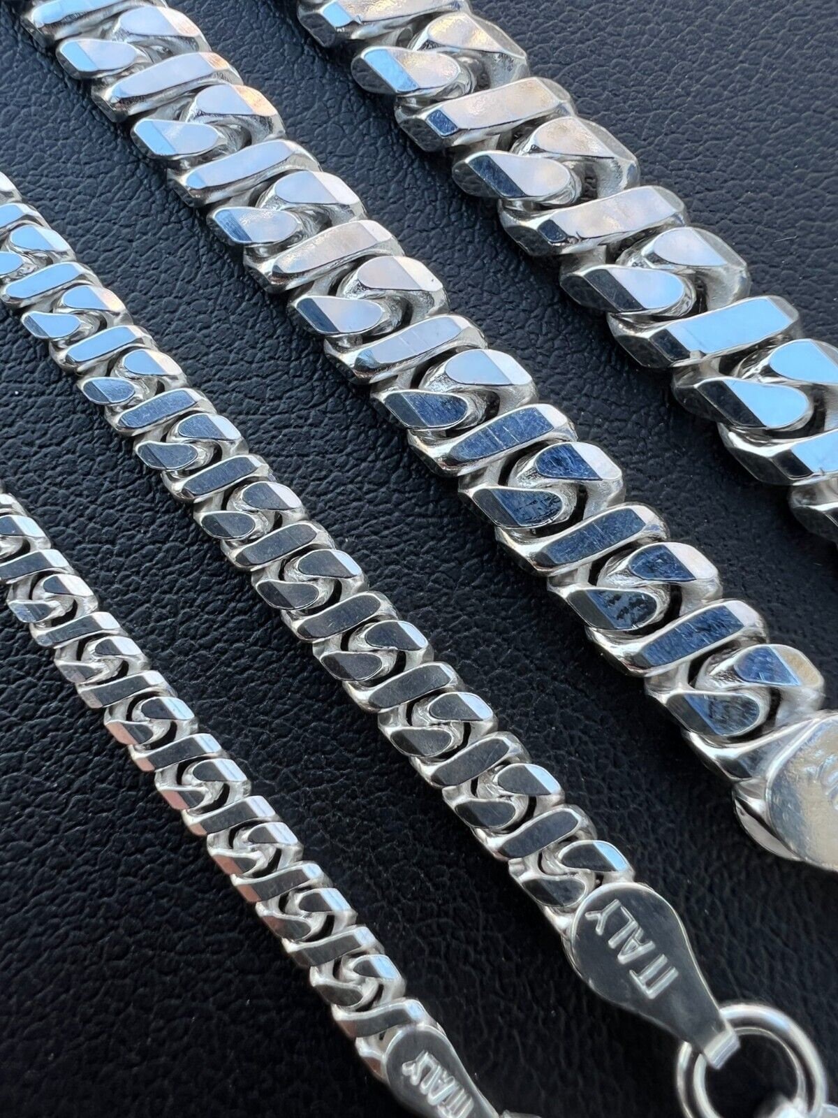 Sterling Silver Dollar Cuban Link Chain 2.5mm, 3.5mm, 5mm, 6mm - Etsy