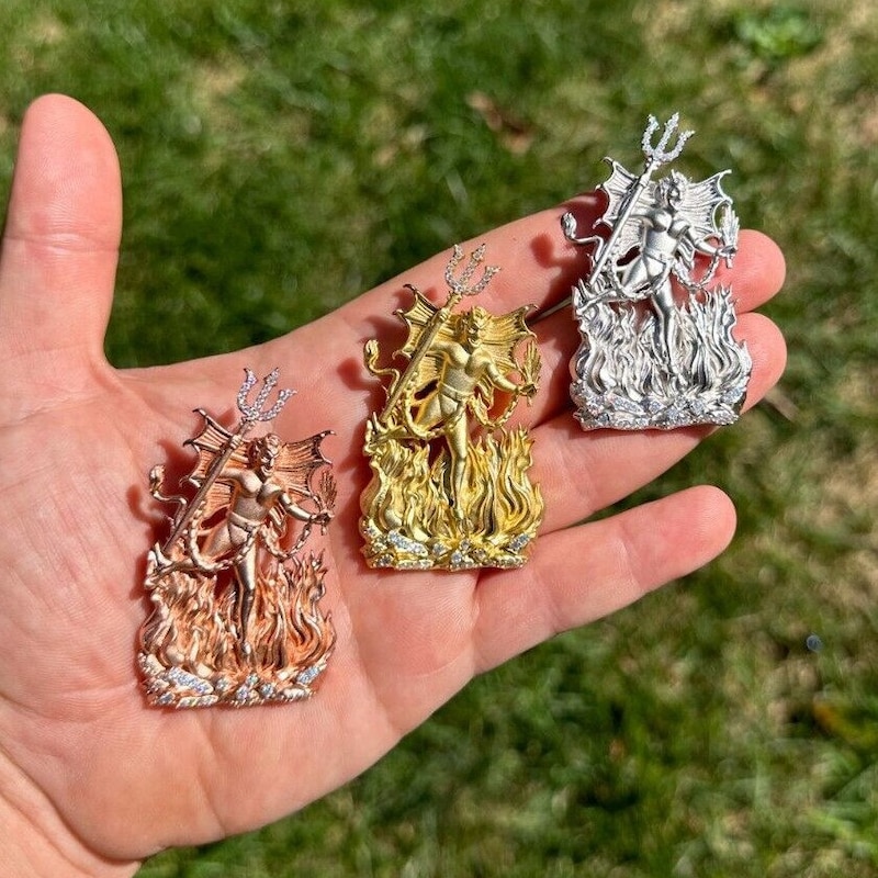 Satan Necklace - Etsy