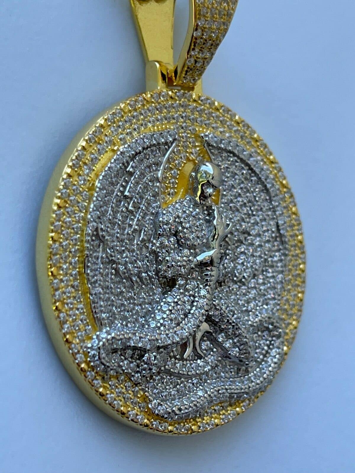 Super Iced Out Tupac 2pac EUPHANASIA Medallion Pendant Rapper - Etsy