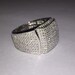 Super Iced Out Men's Custom Square Pinky Ring Simulated - Etsy