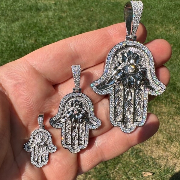 Hamsa Pendant - Etsy