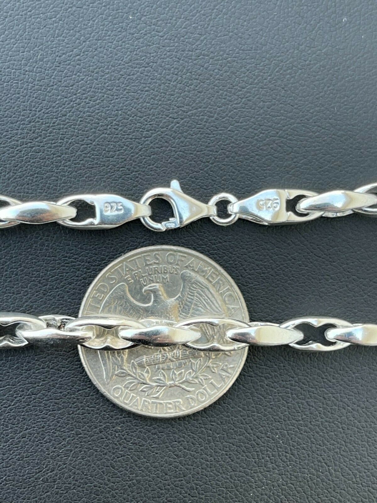 Men's Women's 5mm Anchor Rolo Chain Necklace | Etsy