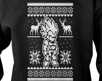 Anime christmas sweater | Etsy