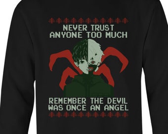 Anime christmas sweater | Etsy