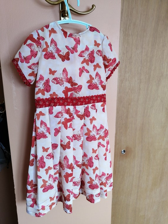Butterfly Hutterite Toddler Dress - Etsy Australia