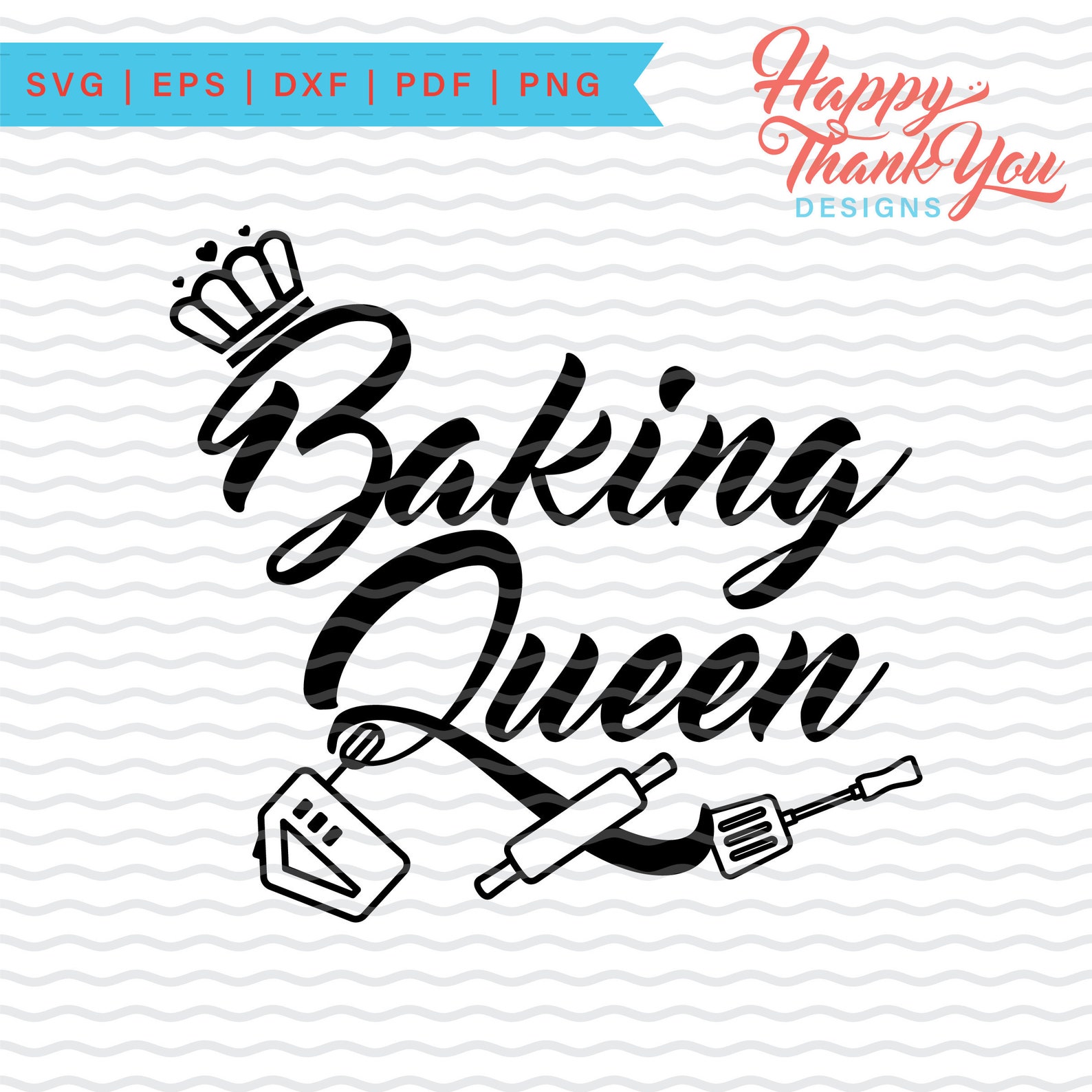Baking Queen SVG Digital Design, Baking Queen Apron Shirt Design ...