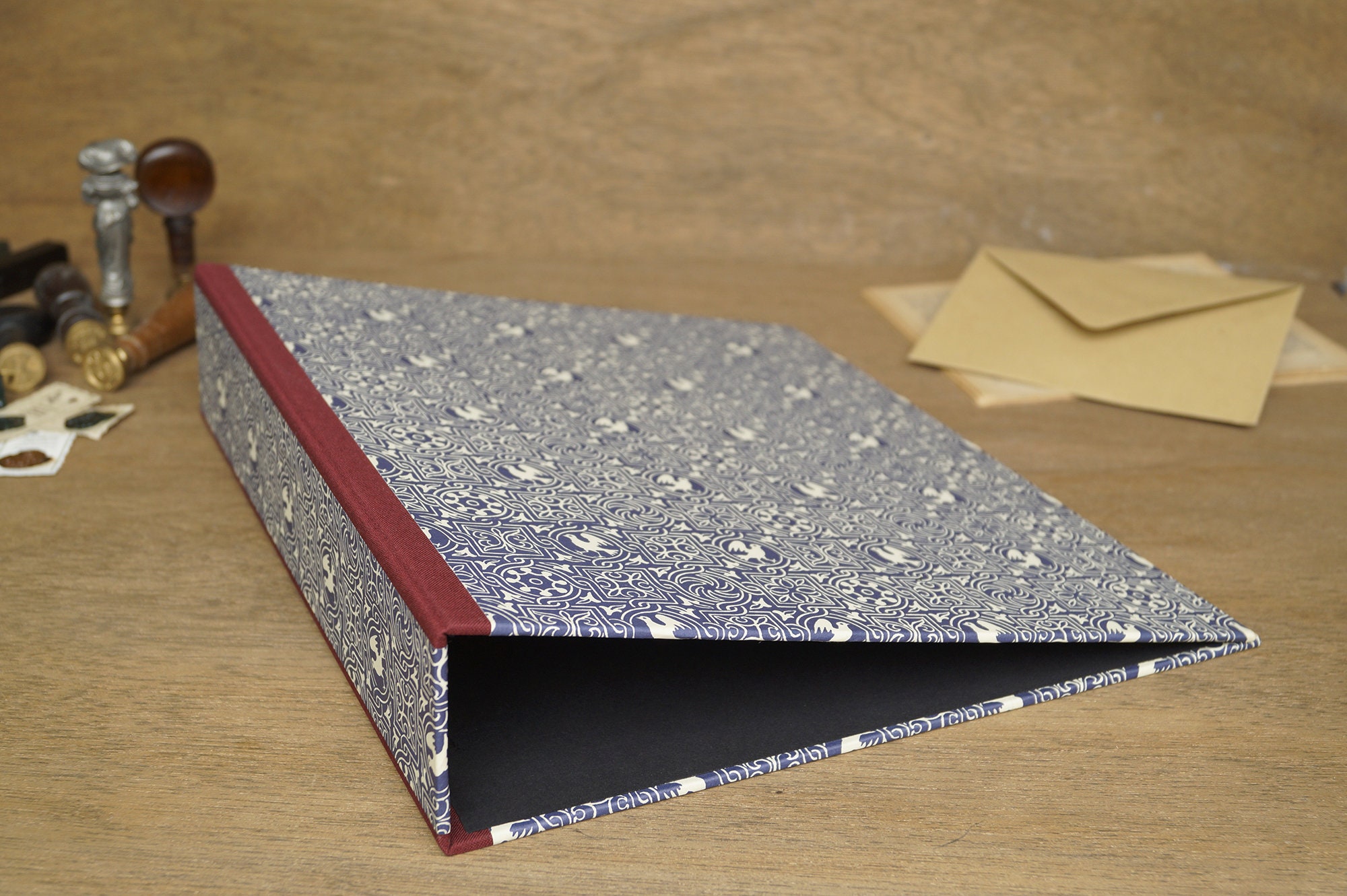 Design Ordner Bertl blauer Ordner Ordner mit | Etsy