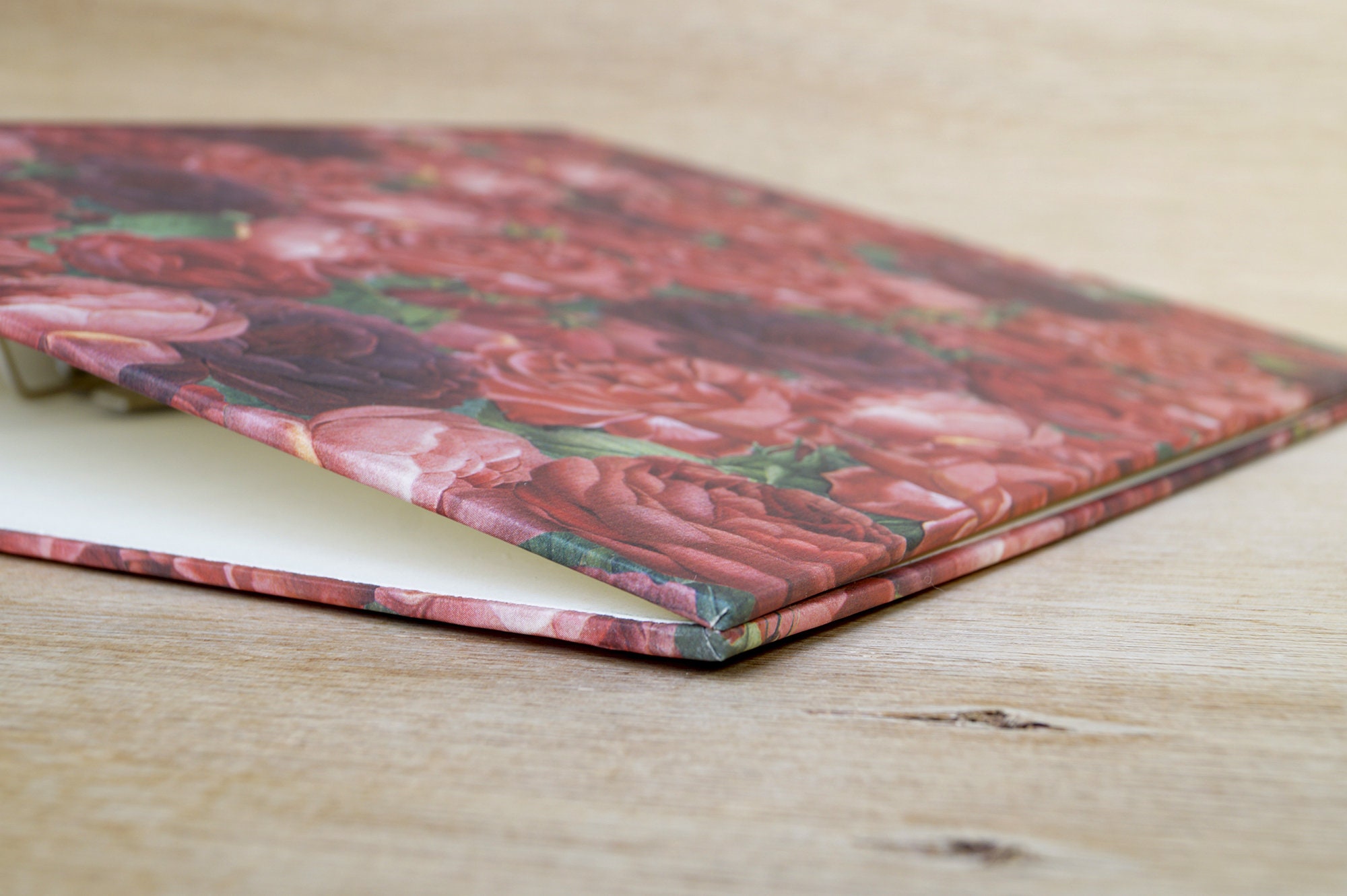 Carpeta de diseño Rosa rojo elegante carpeta de oficina | Etsy