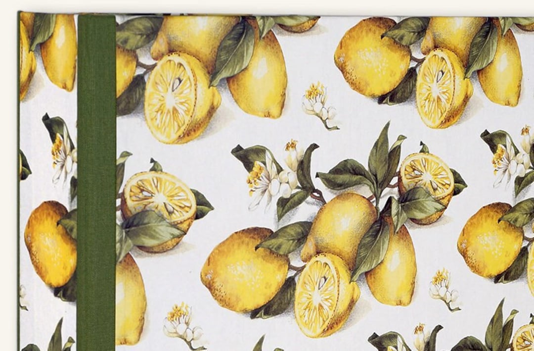 Recipe Folder Lemons - Etsy