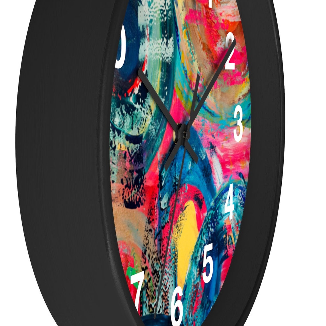 Kids Wall Clock, Preschool Classroom Decorations, Kids Playroom Decor ...