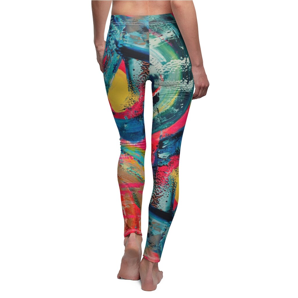 Fashion Leggings for Her, Unique Gift for Her, Yoga Leggings for Women ...