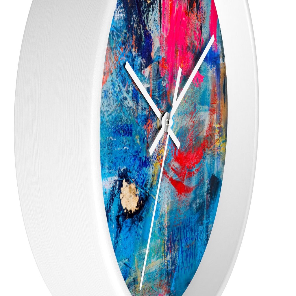 Unique Wall Clocks, Tween Girl Room Decor, College Dorm Decor ...