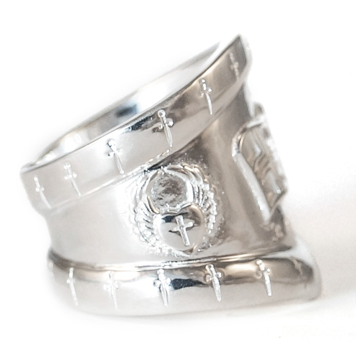 Norway Flag Sterling Silver Norway Ring, Mens Gift Ideas, Ja Vi Elsker ...
