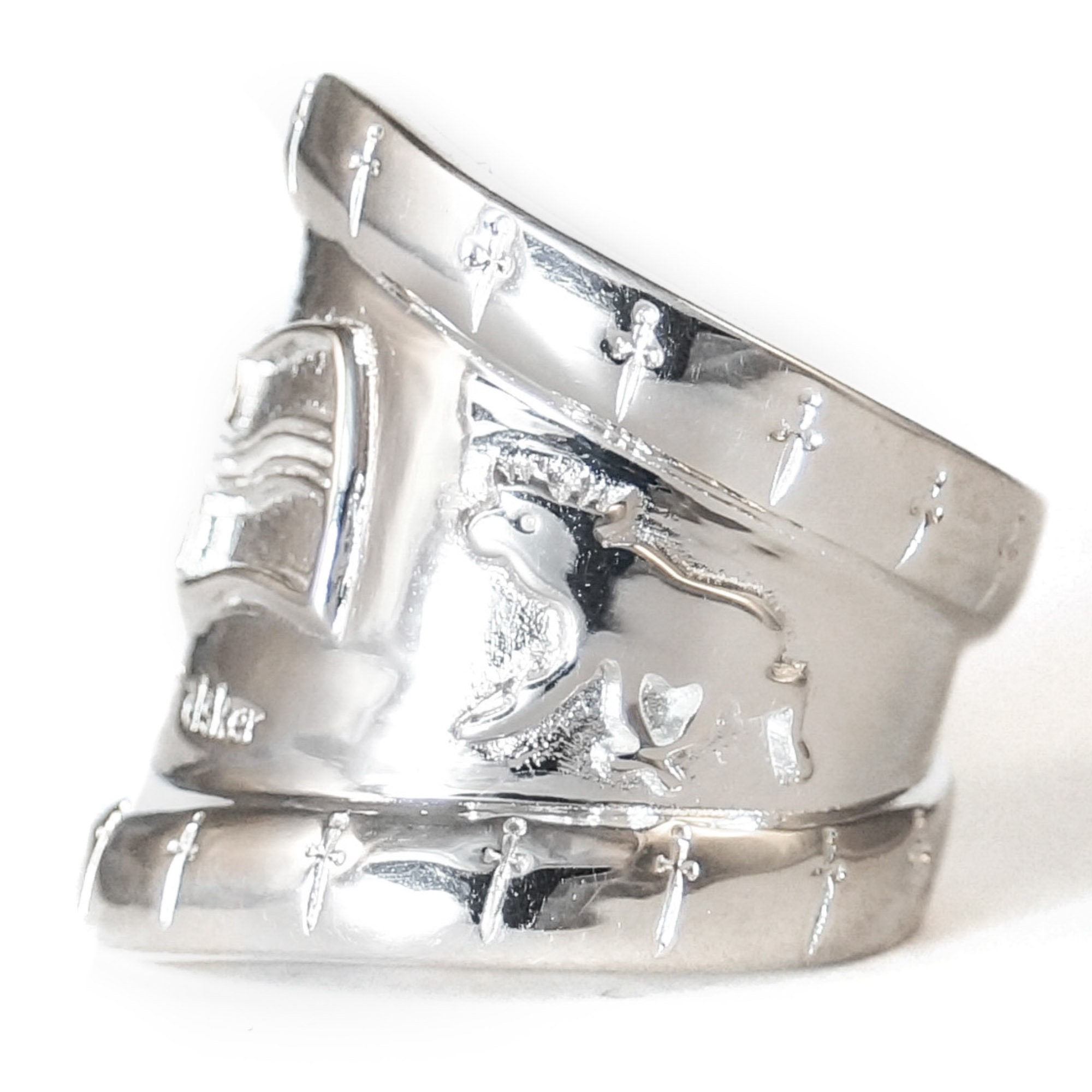 Norway Flag Sterling Silver Norway Ring, Mens Gift Ideas, Ja Vi Elsker ...