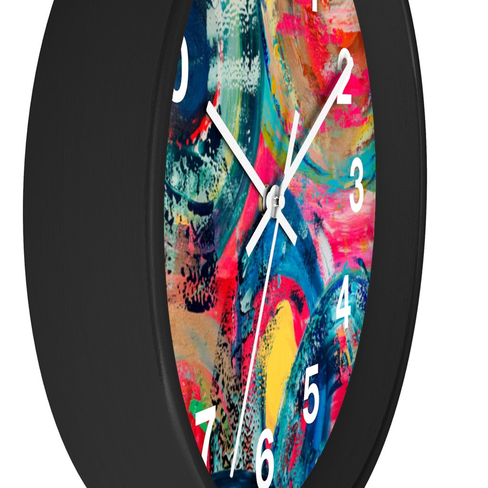 Kids Wall Clock, Preschool Classroom Decorations, Kids Playroom Decor ...
