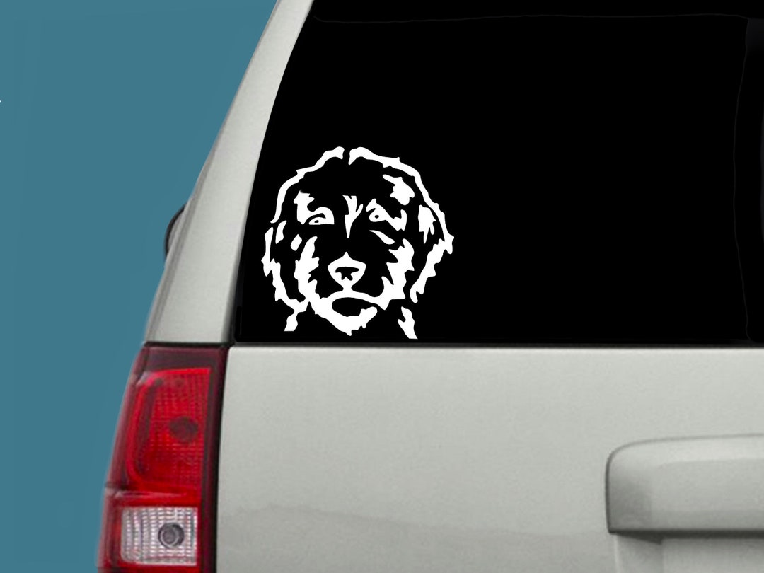 Doodle Decal, Goldendoodle Decal, Labradoodle Decal, Cute Dog Decal ...