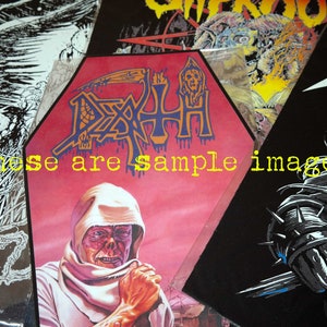 Personalized Large Cotton Canvas Back Patch - Custom Photo Backpatch ...