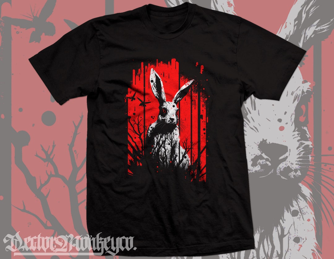 Creepy Rabbit,horror,fairy Tales,medieval,mystical,gothic,top Tee Best ...