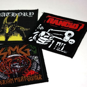 Sew-on Patches 5: Diverse Models of Rock Patches,hardcore Punk and ...