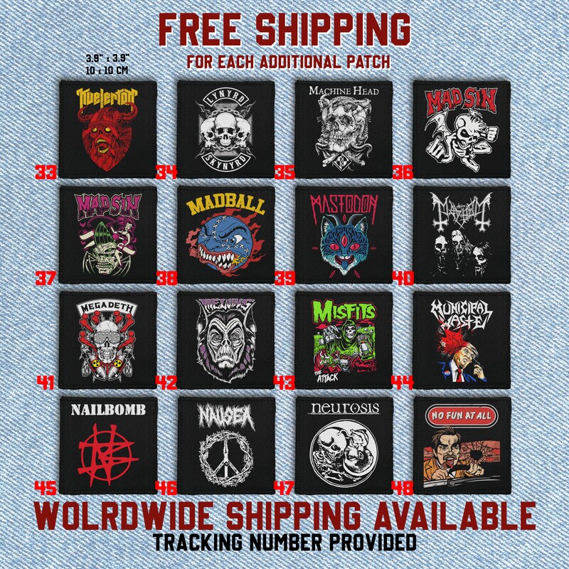 Metal Patches - Etsy