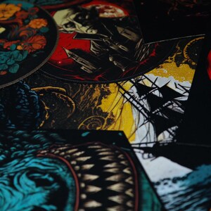 Gothic Witch Back Patch - Black Canvas for Jacket/vest - Occult, Witchcraft, Macabre, Eerie ...