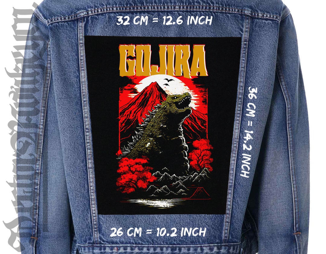 Gojira - Back Patch, Versatile Style for Jackets, Vests and Flannels ...