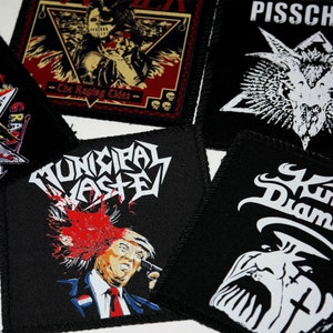 Sew-on Patches 5: Diverse Models of Rock Patches,hardcore Punk and ...